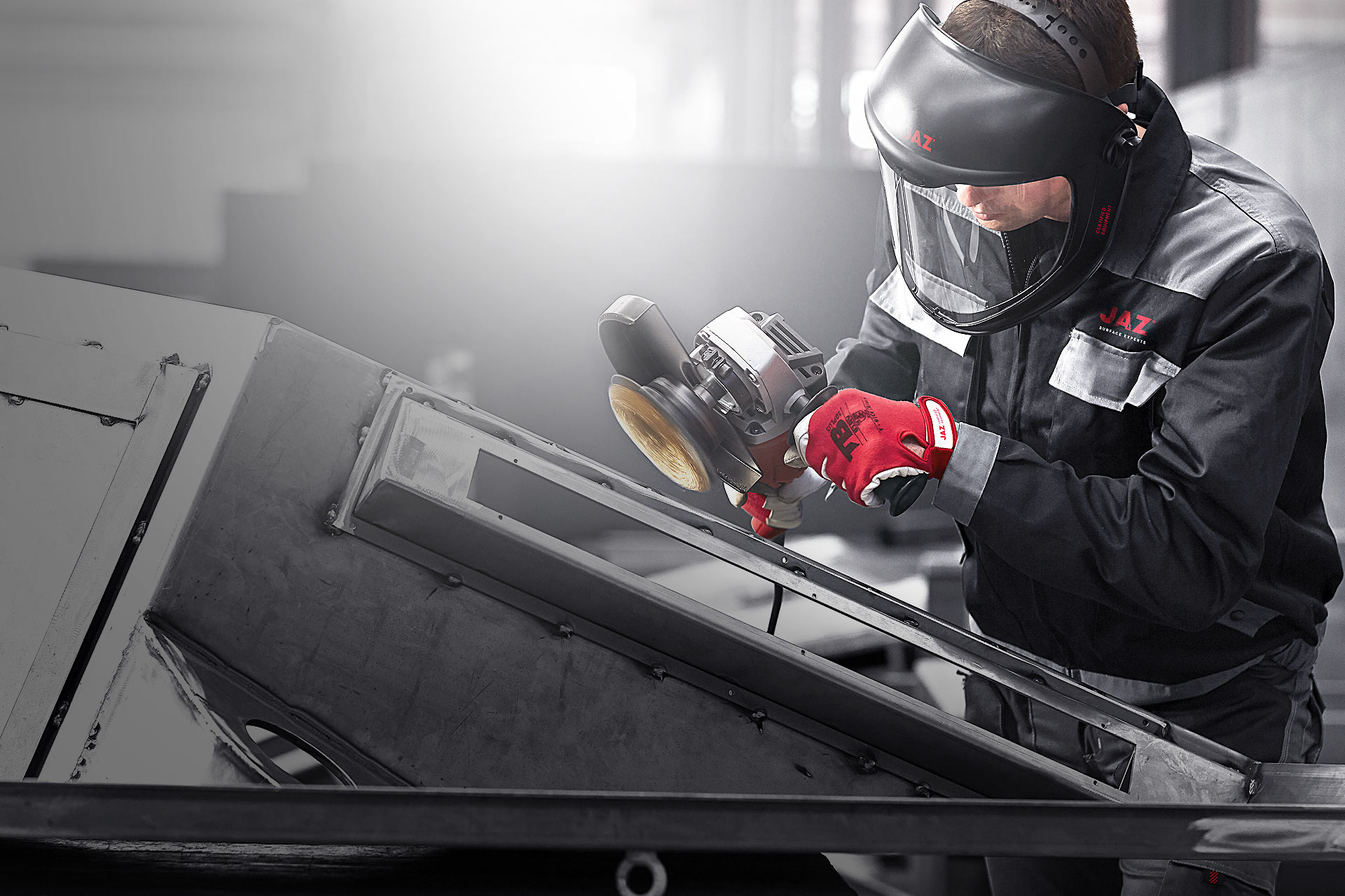 Specialists in surface treatment - Jaz