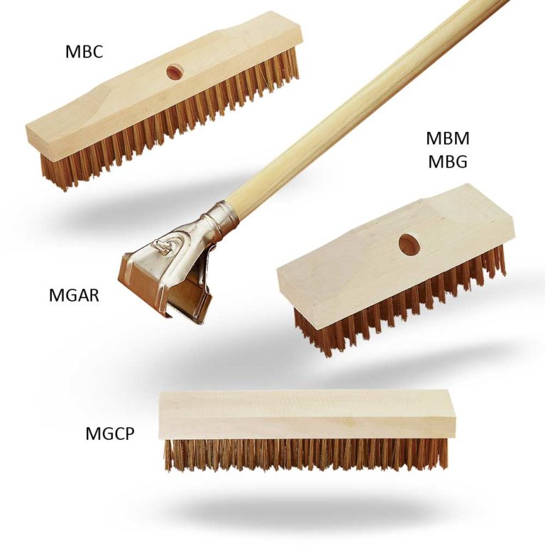 Brass Coated Steel Brooms for surface treatment - Jaz