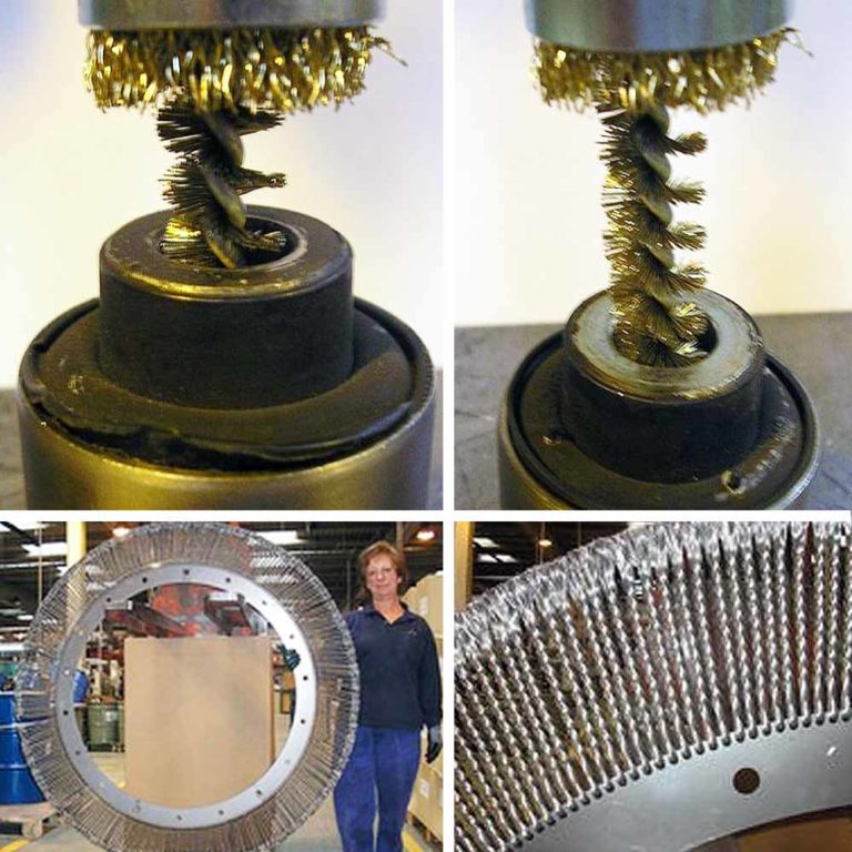 Special Brushes for Machining Pieces Cleaning - Jaz